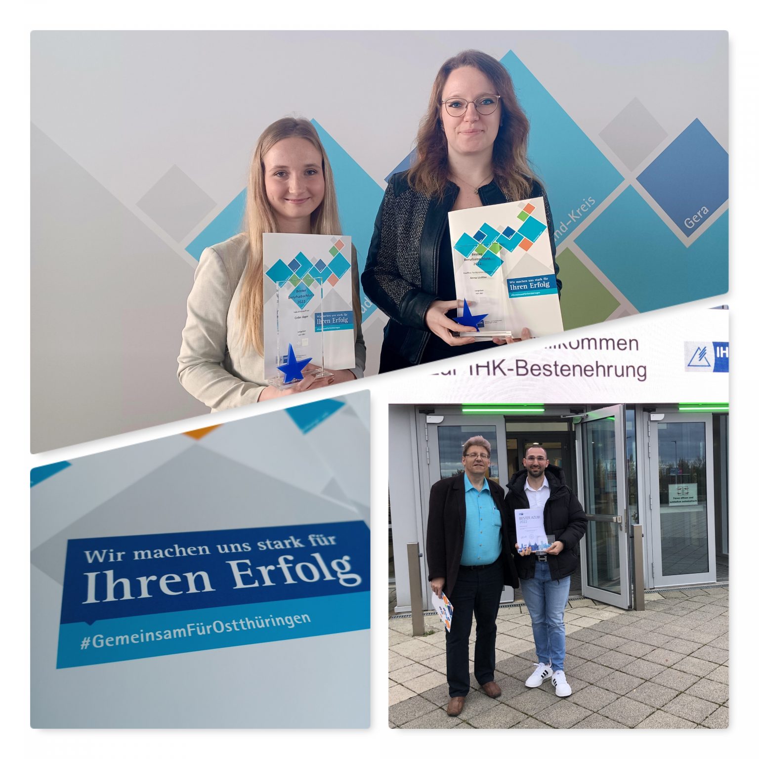 Beste IHK-Absolventen 2022 – Karl-Volkmar-Stoy-Schule Jena